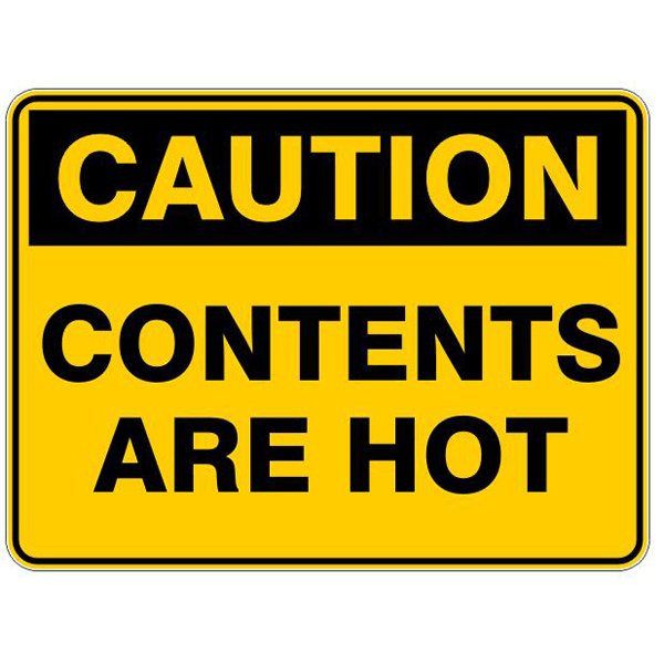 Caution Hot Logo