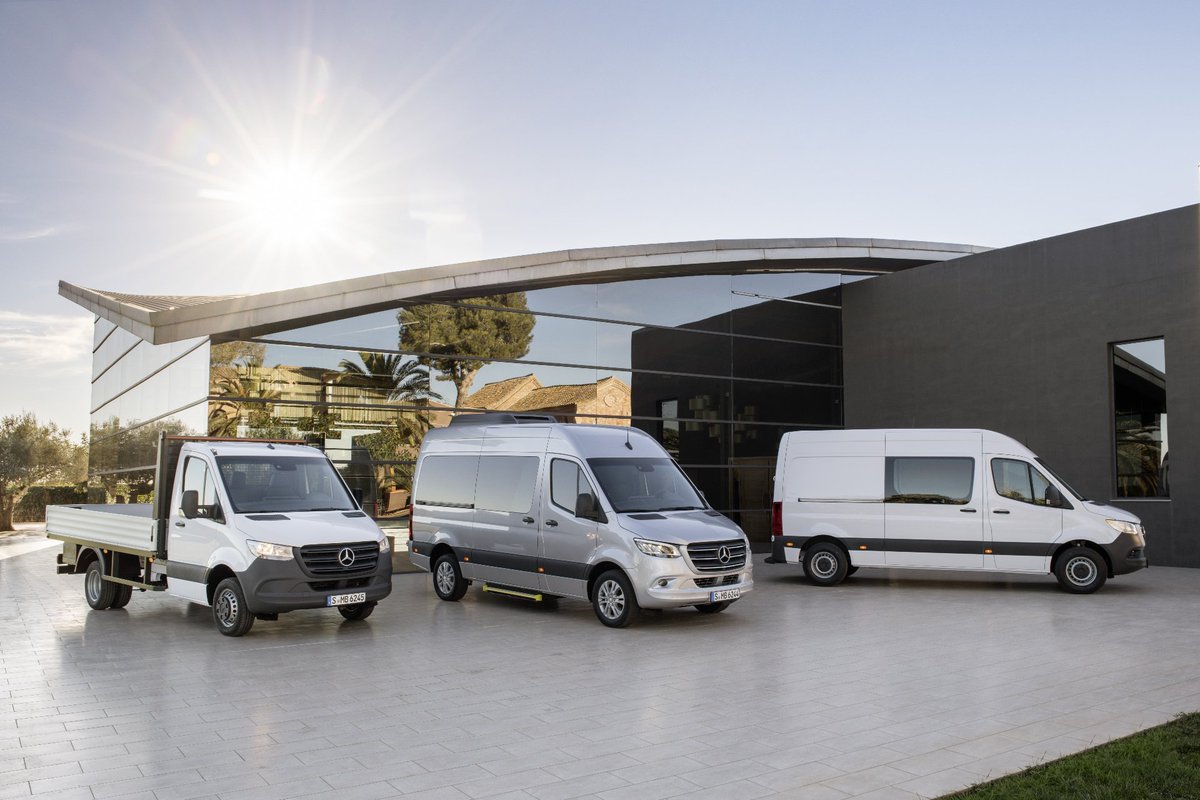 The Van Lounge: Next-gen 2018 Mercedes-Benz Sprinter family unveiled ...