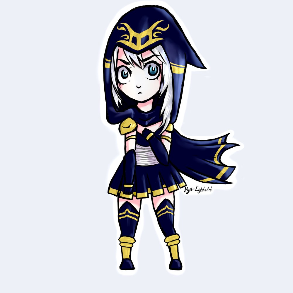 League Of Legends Chibi Ashe