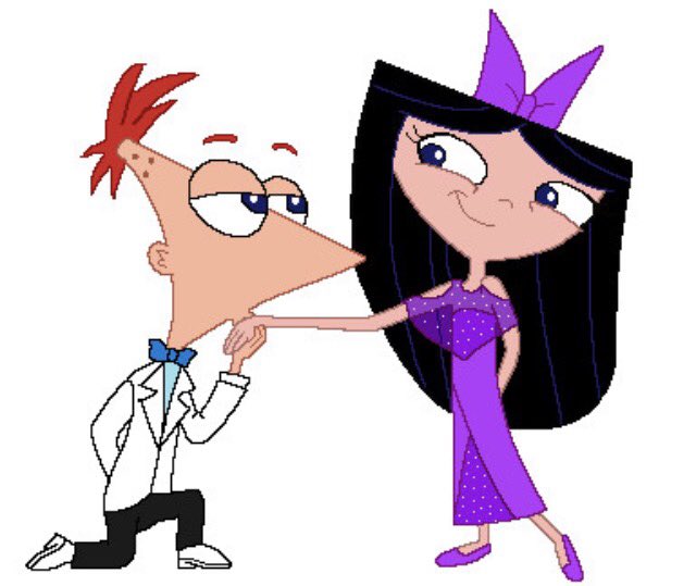 Phineas And Ferb Phineas And Isabella Get Married