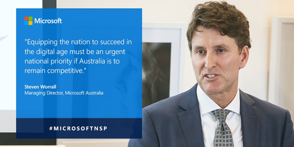 Launch of Microsoft's National Skills Program