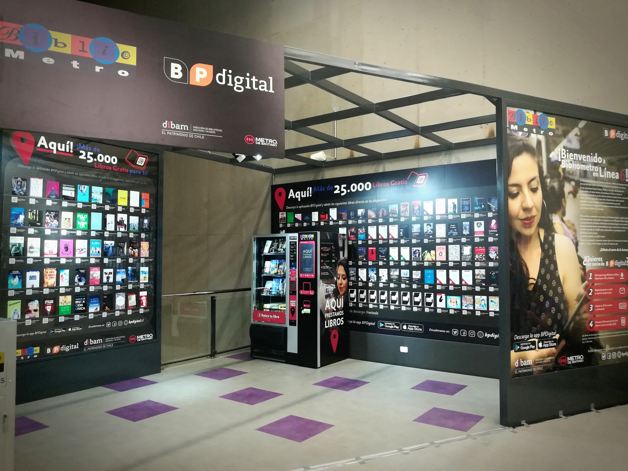 Metro de Santiago - #NuevoViaje on Twitter: "@Kalindasol_ts @Bibliometro @BPDigitalDibam Solo ...