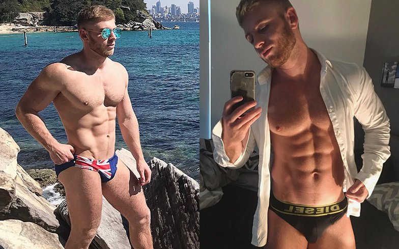 Matthew Hanham’s buff beach body is a sight to behold… | GAY TIMES | Scoopnest