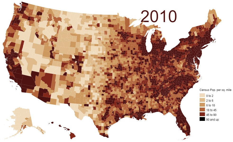 Colorado Population Density Map Voting Patterns And Population Density
