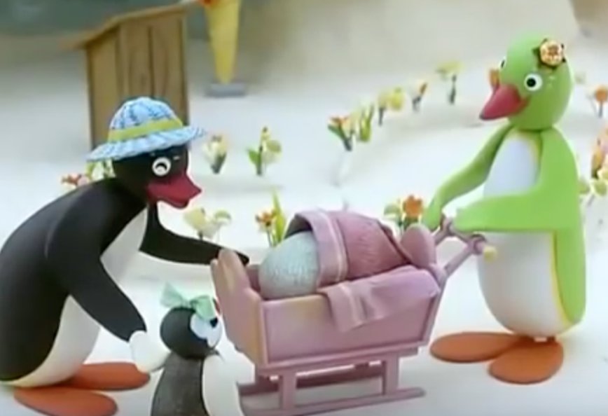 Pingu Cartoon Wedding
