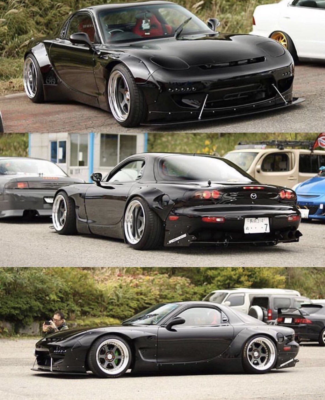 Rx7 Fd Slammed