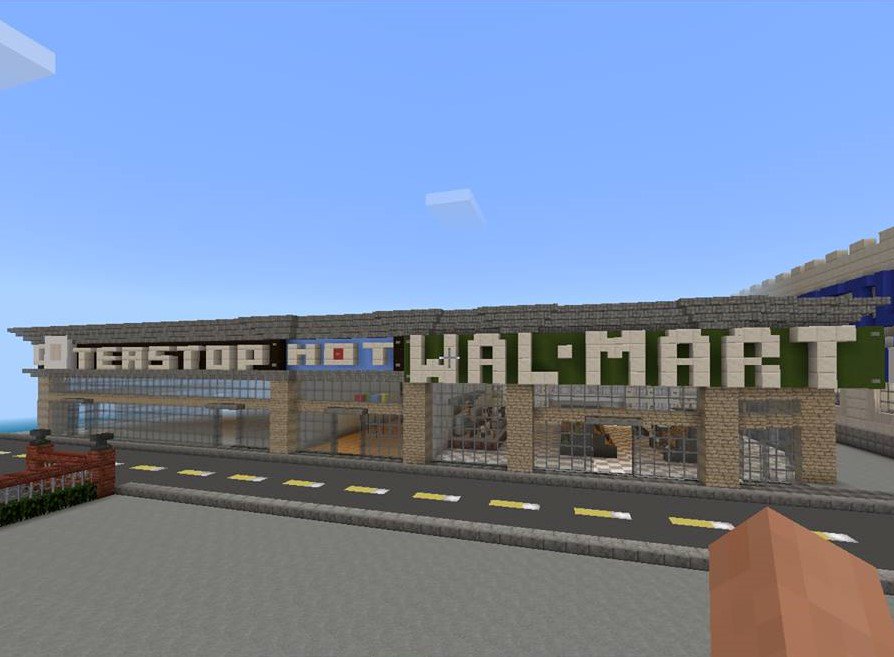 Minecraft Walmart Inside