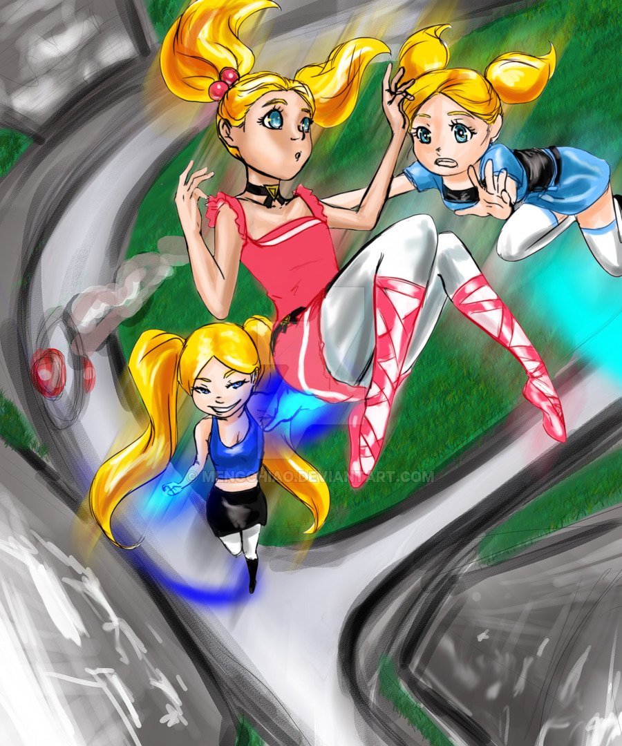 Powerpuff Girls Z Blossom And Dexter