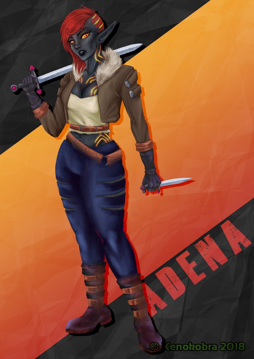 Fire Genasi Fighter