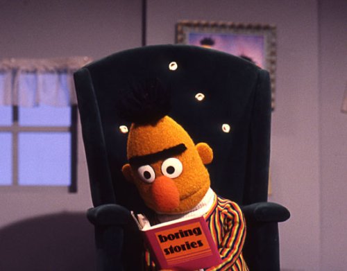 Bert Book Gif