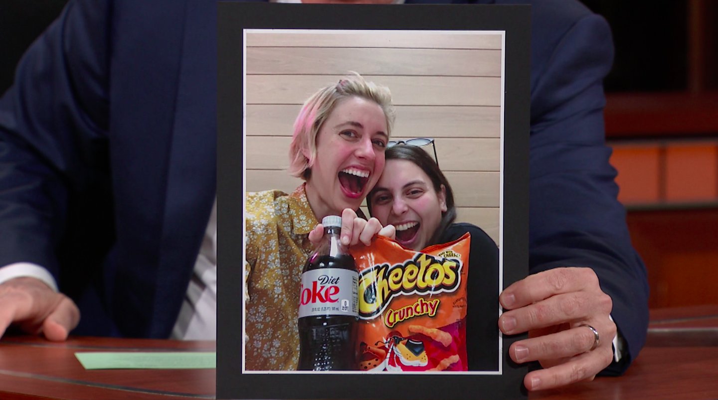 Girl Eating Bag Of Cheetos