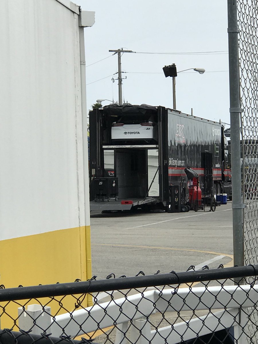 BK Racing #23 hauler showed up to Daytona : r/NASCAR