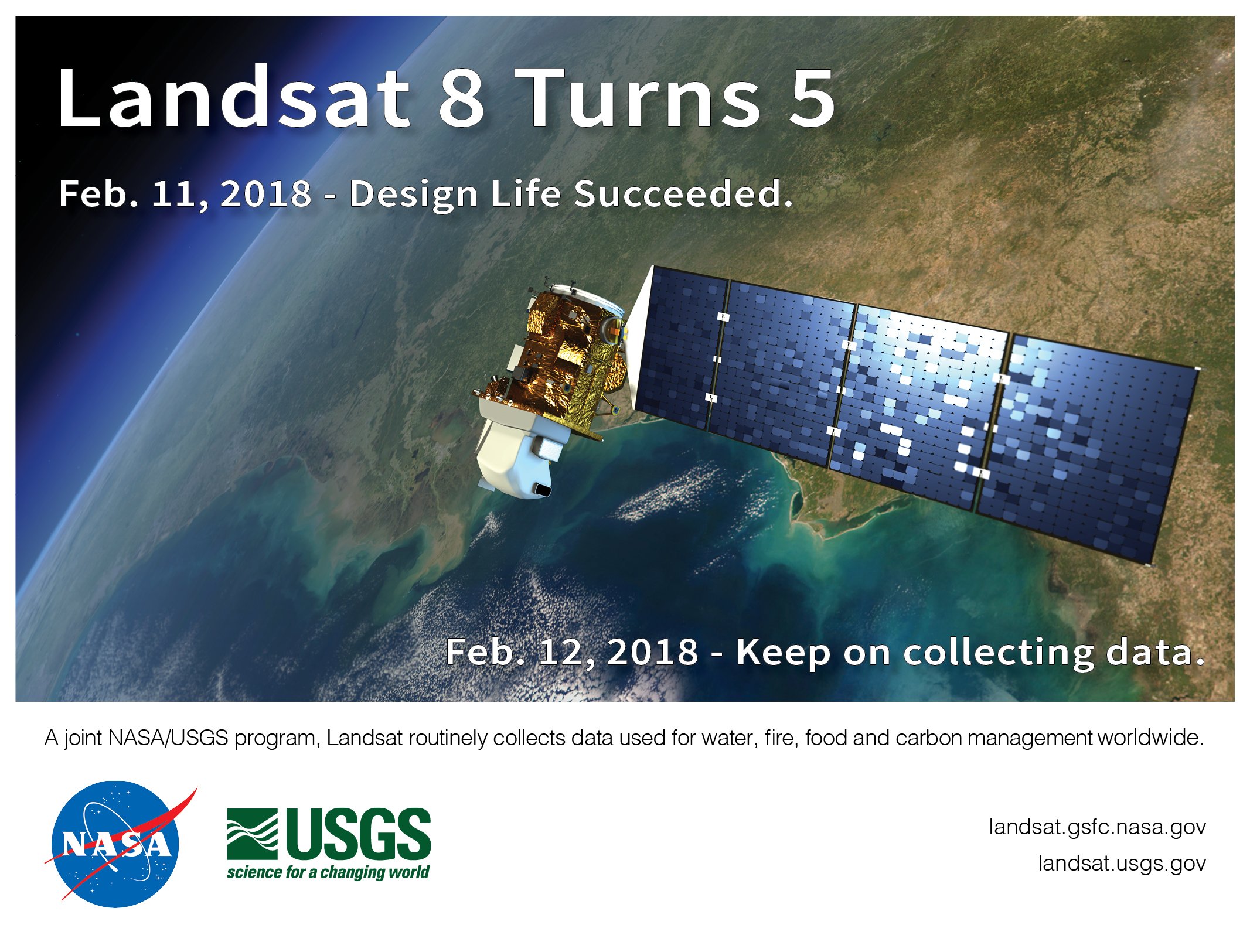 Landsat 8 Nasa Liftoff! Launch Photos For NASA's Advanced Landsat 8