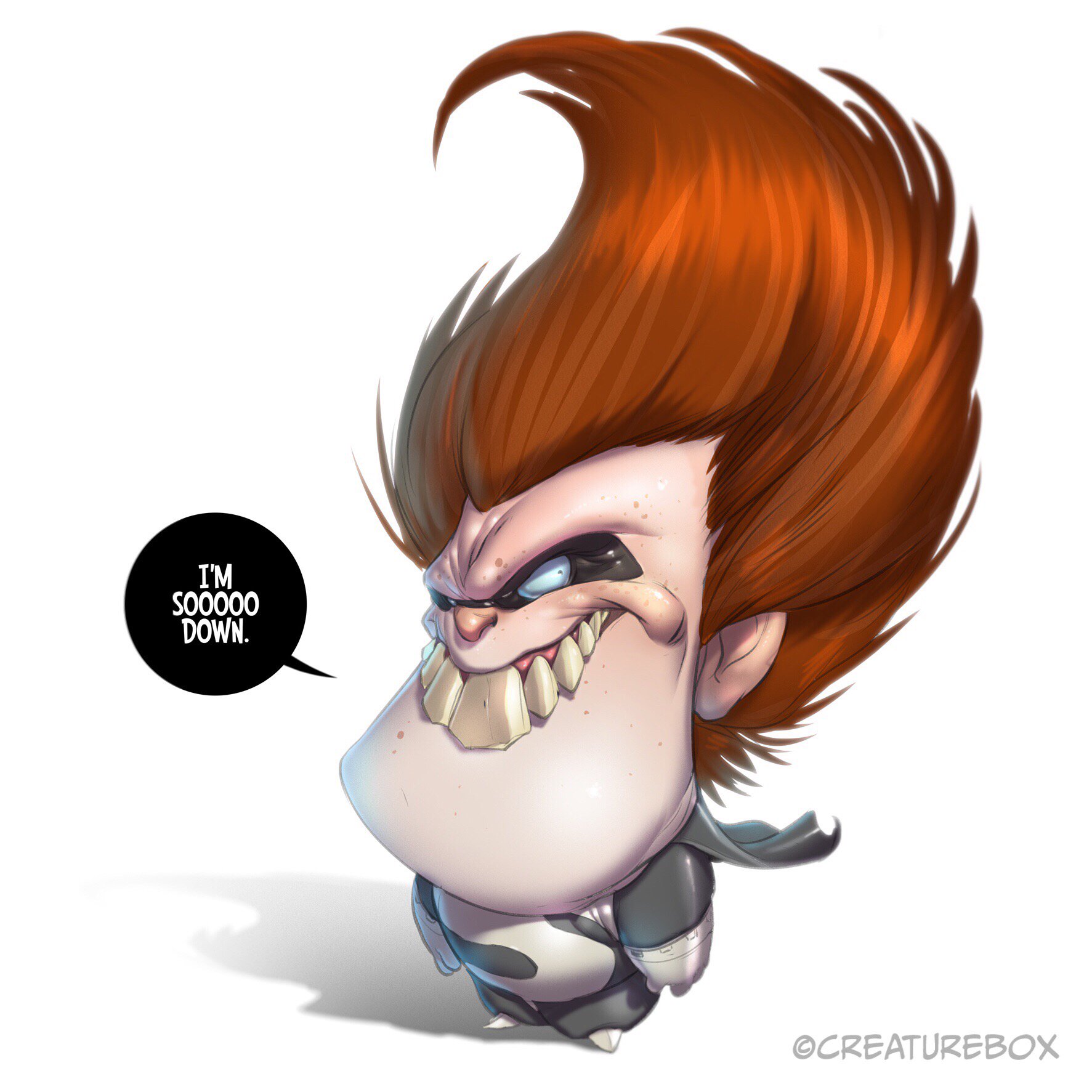 The Incredibles Syndrome Hair