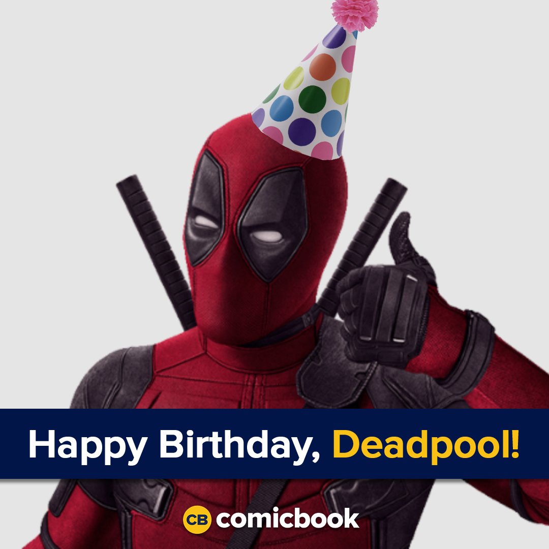 Deadpool Happy Birthday