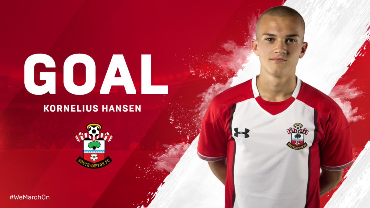 GOAL: SaintsFCU18s 1-0 NCFC U18s (Hansen 60') Hansen puts Saints in ...