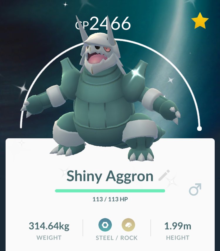 Shiny Aggron Pixelmon