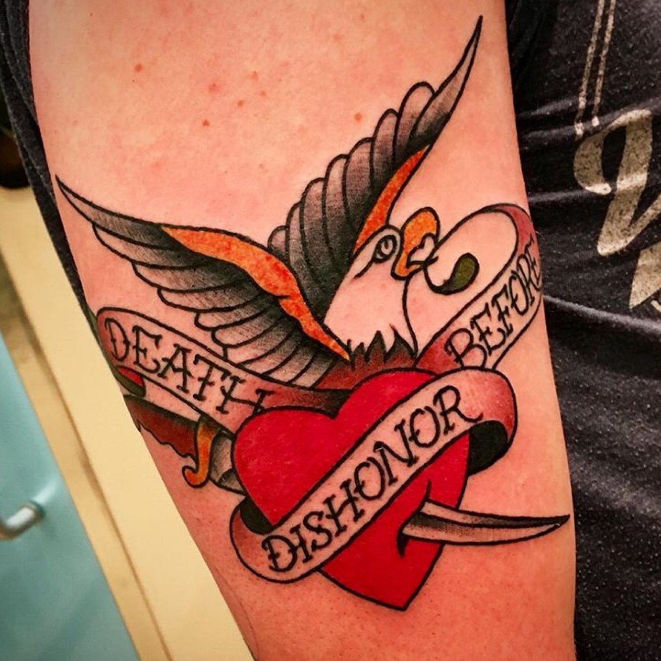 Death Before Dishonor Tattoo Sailor Jerry