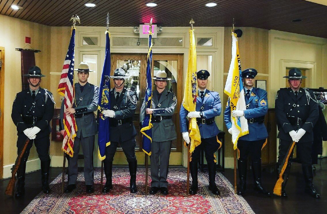 Njsp State Police On Twitter Fantastic Pic Of The Joint Color Guard