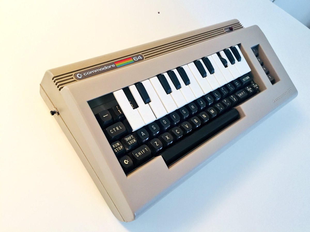Commodore SFX keyboard for Commodore 64 - Music × Technology Survey