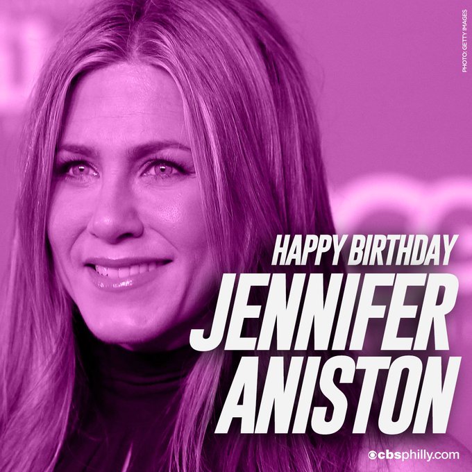 Jennifer Anistons Birthday Celebration Happybday To