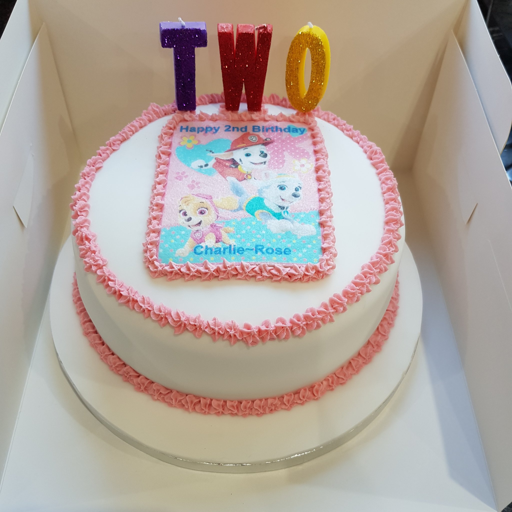 Happy 2nd Birthday Cake Images