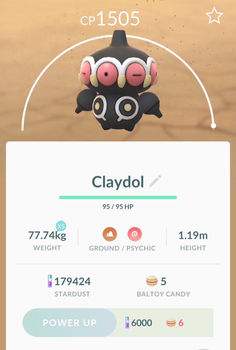 Claydol Mega Evolution
