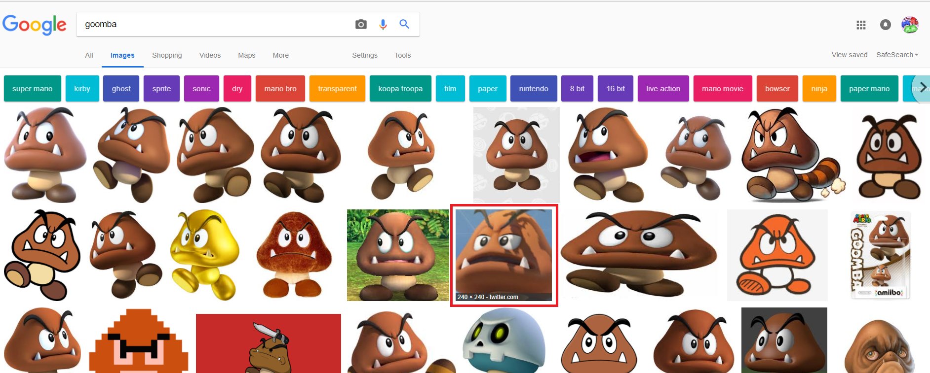 16 Bit Goomba
