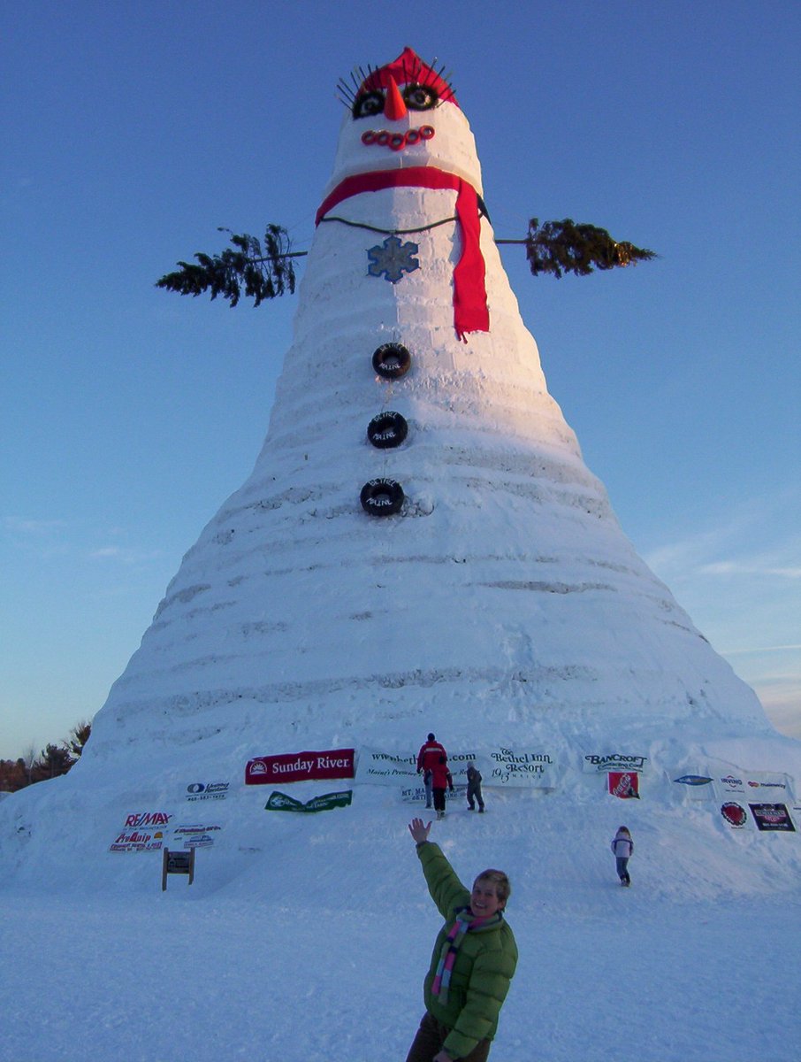 World Record Snowman