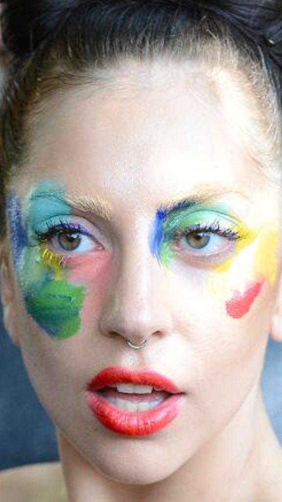 Lady Gaga Applause Makeup