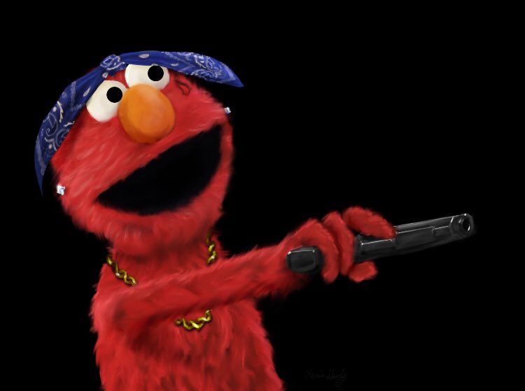 Gangster Elmo Pfp