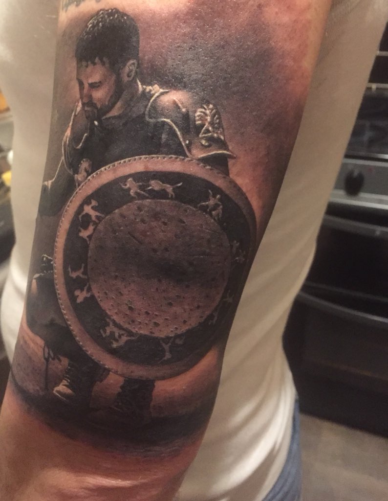 Russell Crowe Gladiator Tattoo