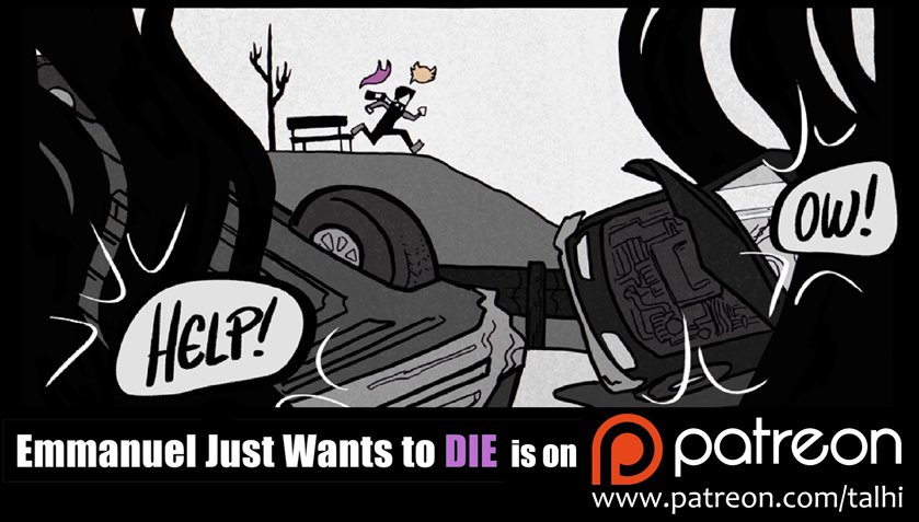 「New Emmanuel Page! Start the comic HERE!! https://t.co/vbuHt」Talhí 😎📚 の漫画
