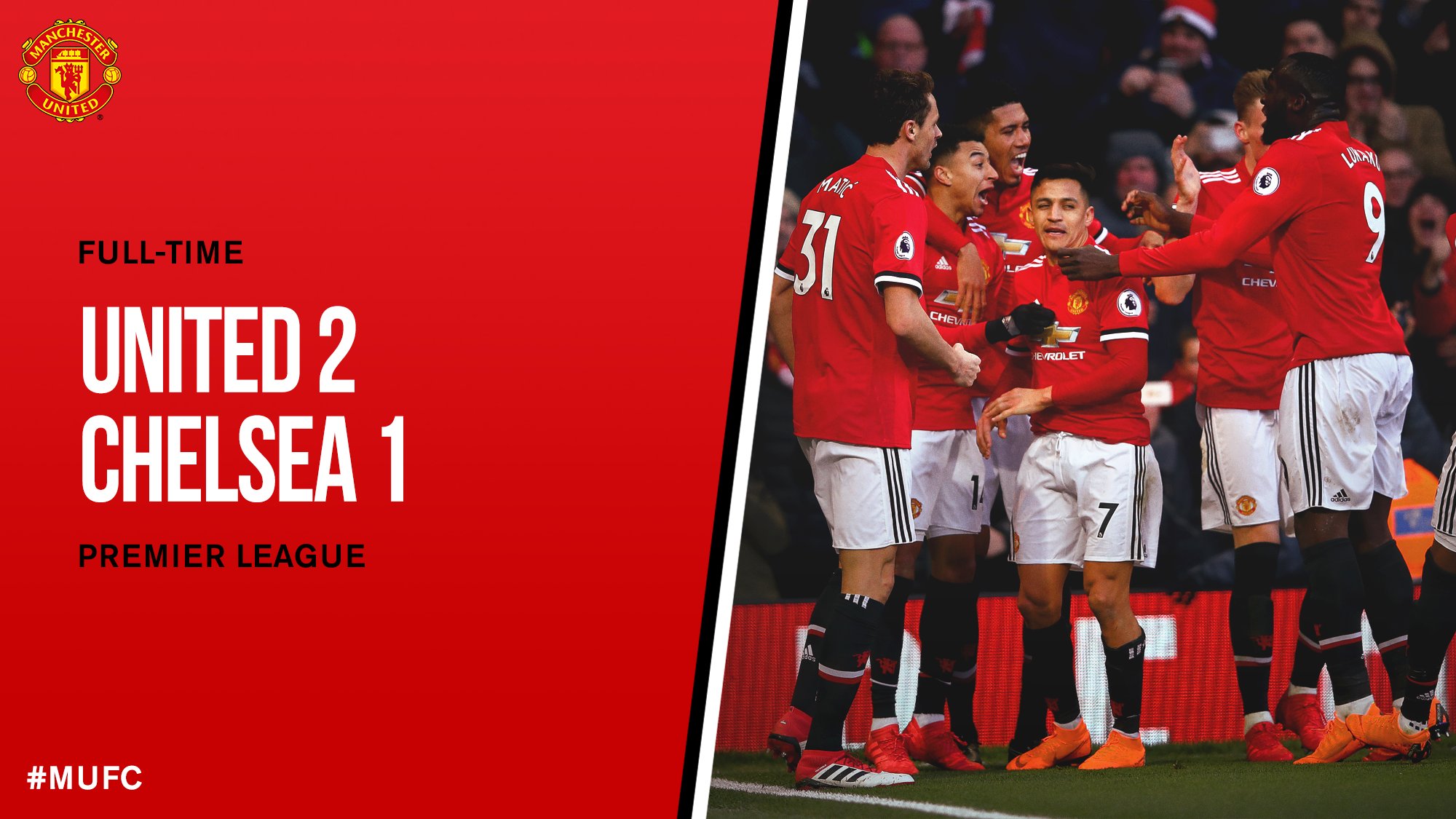 [EPL] 28R· 맨체스터 유나이티드 v 첼시, 선발 라인업 : 클리앙