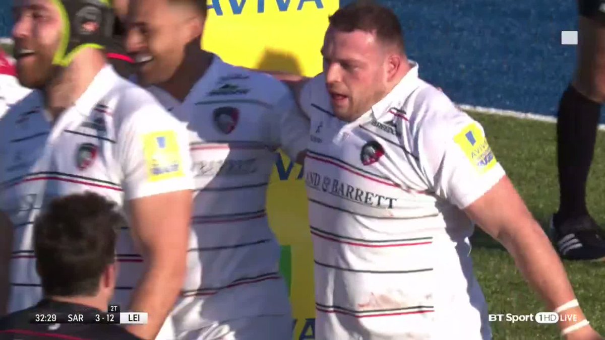 "He's having the rugby time of his life!" 'The Toast of Leicester' Greg ...