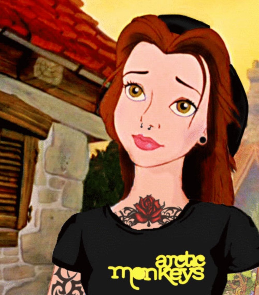 Disney Punk Princess Belle