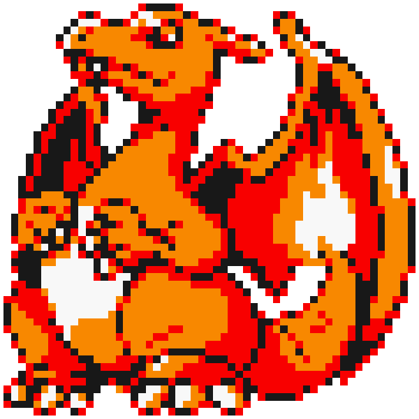 Charizard Sprite Gen 1