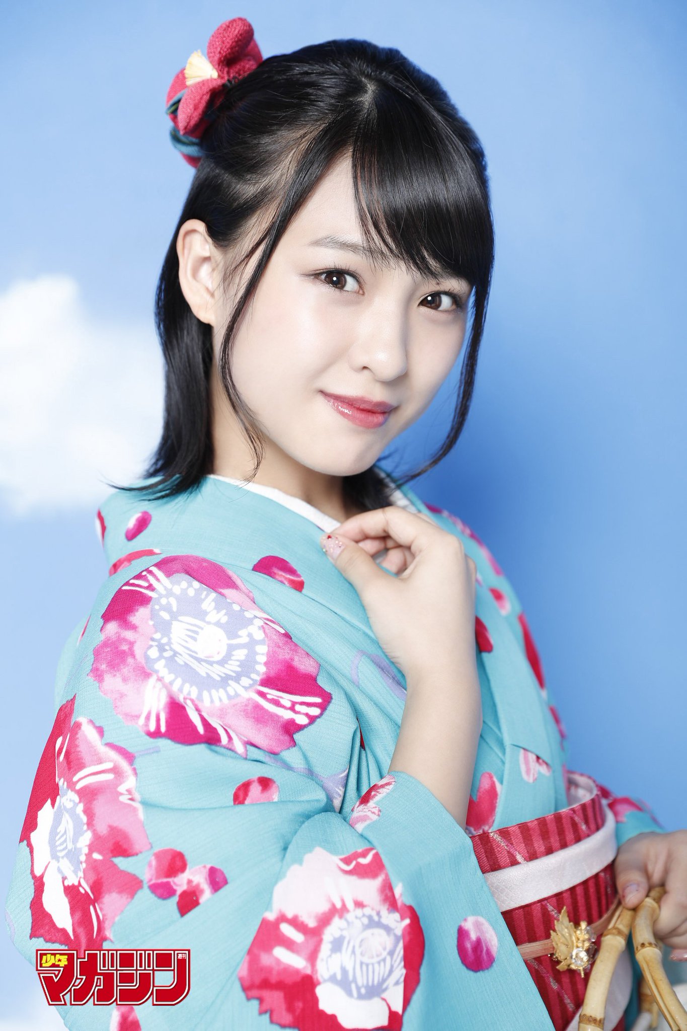 Team 8 Lounge on Twitter: "AKB48 Team8 x Weekly Maga Cover Competition Kansai~ Yamada Nanami ...
