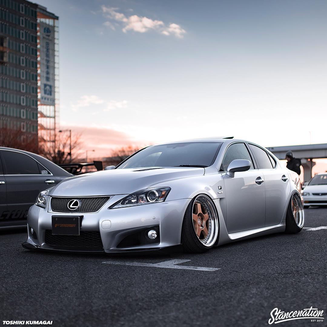 Stanced Lexus Isf