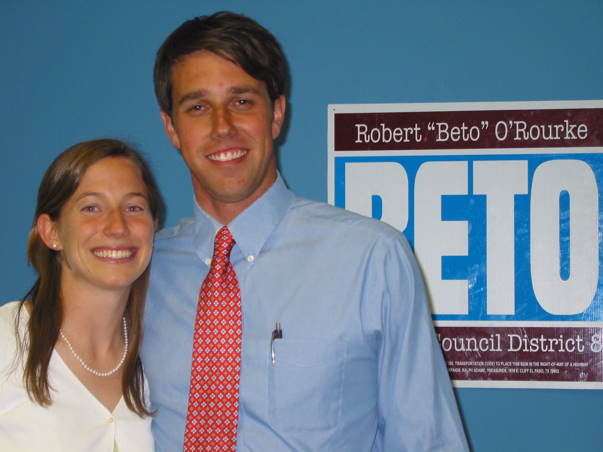 Beto O’Rourke, aka Robert Francis O’Rourke, is 100% white and is posing ...