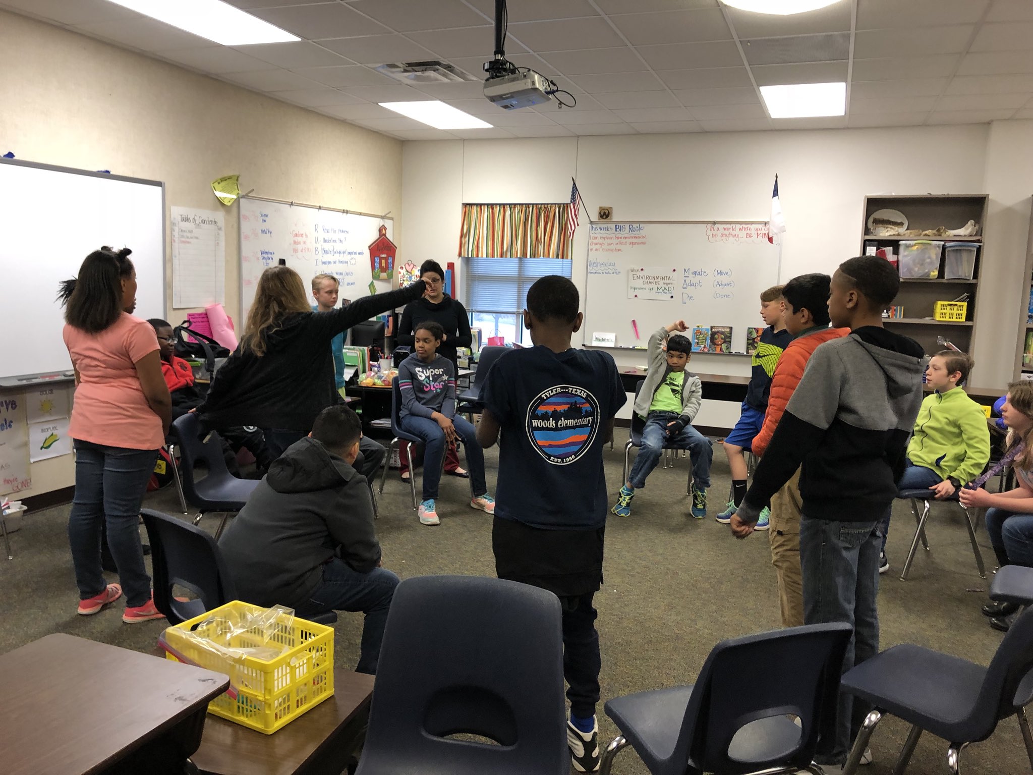 Andy Woods on Twitter: "Environmental changes musical chairs in Science ...