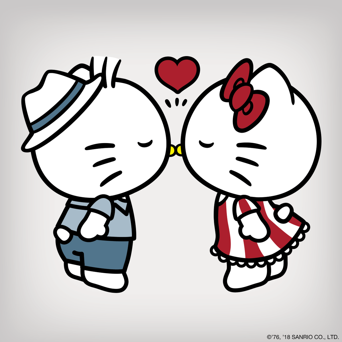 Hello Kitty And Her Boyfriend
