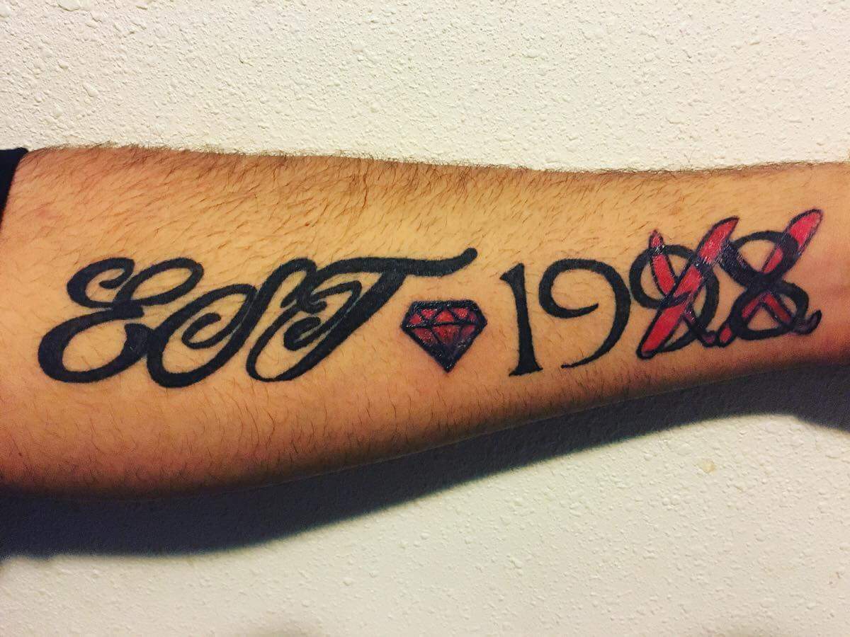 Diamond Script Tattoo Font