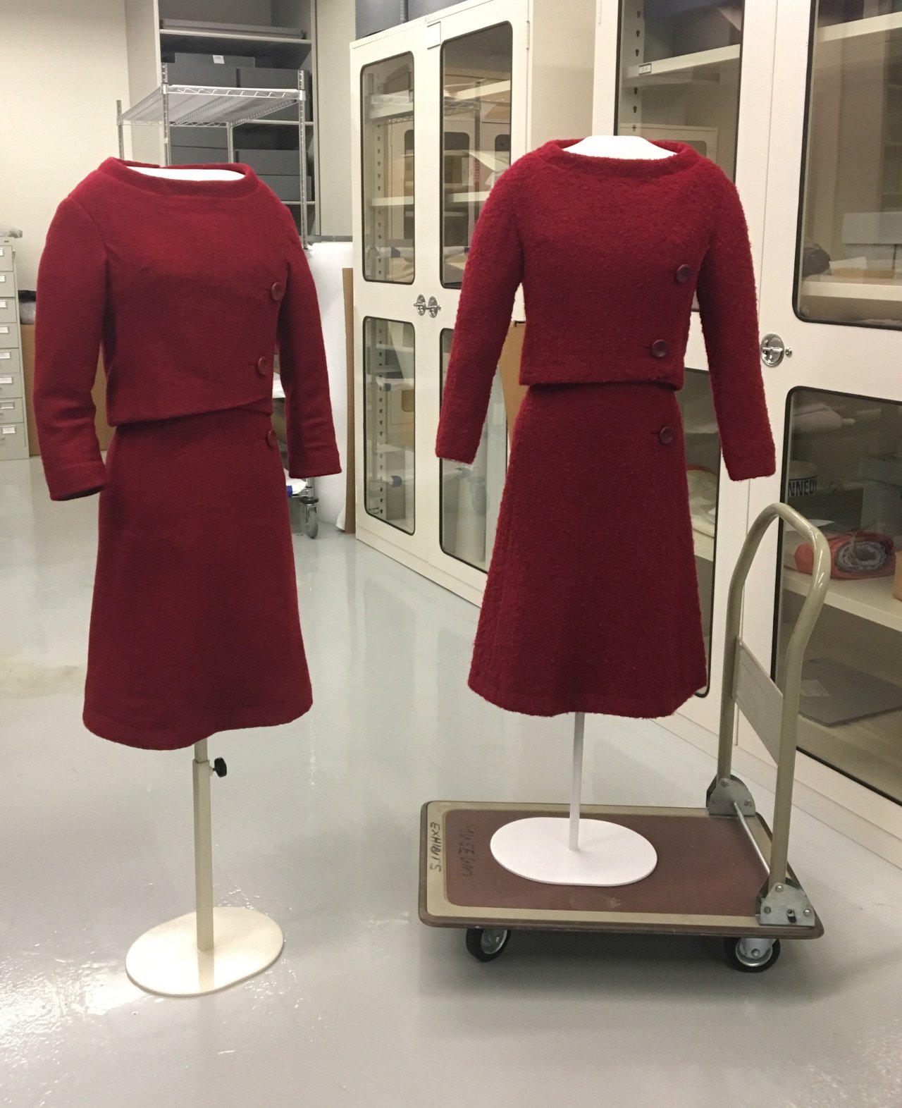 Jackie Kennedy Red Dress