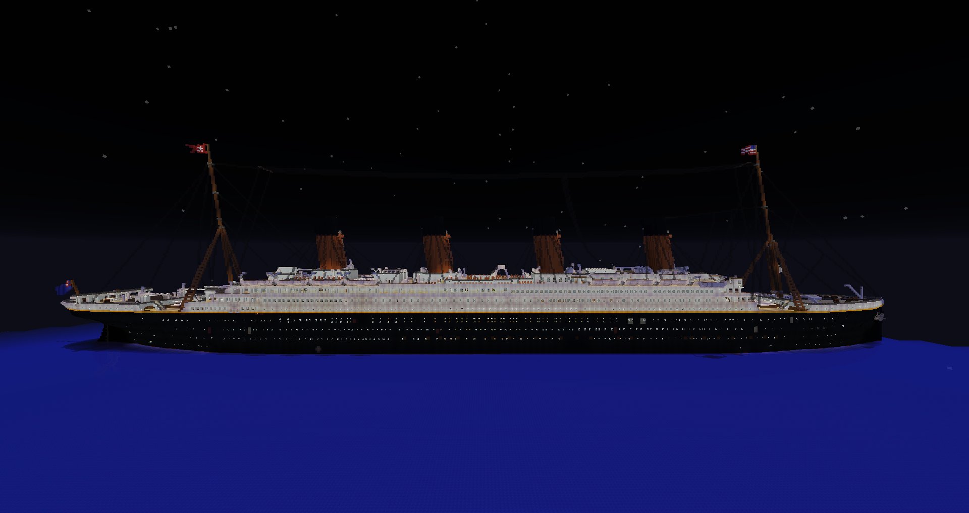 Minecraft Titanic Blueprints