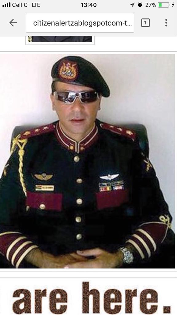 Underworld figure, honourary army colonel and self-proclaimed Lebanese ...