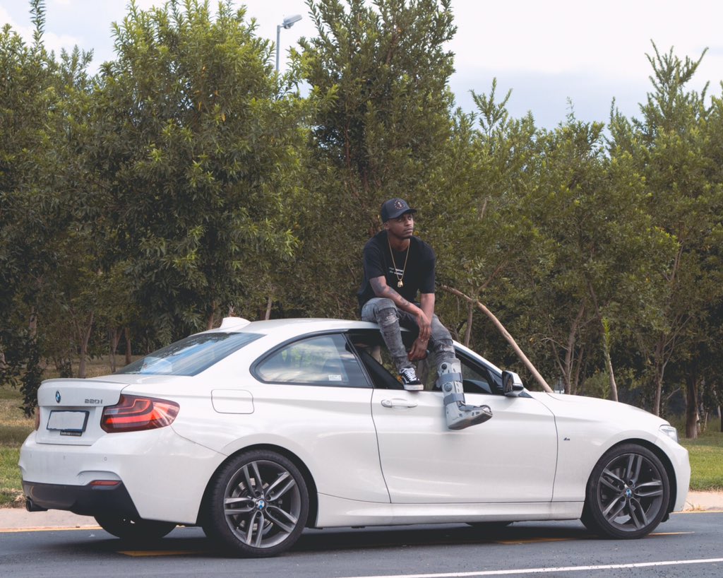 Check Out Yanga Flexing His Car - SA Hip Hop Mag
