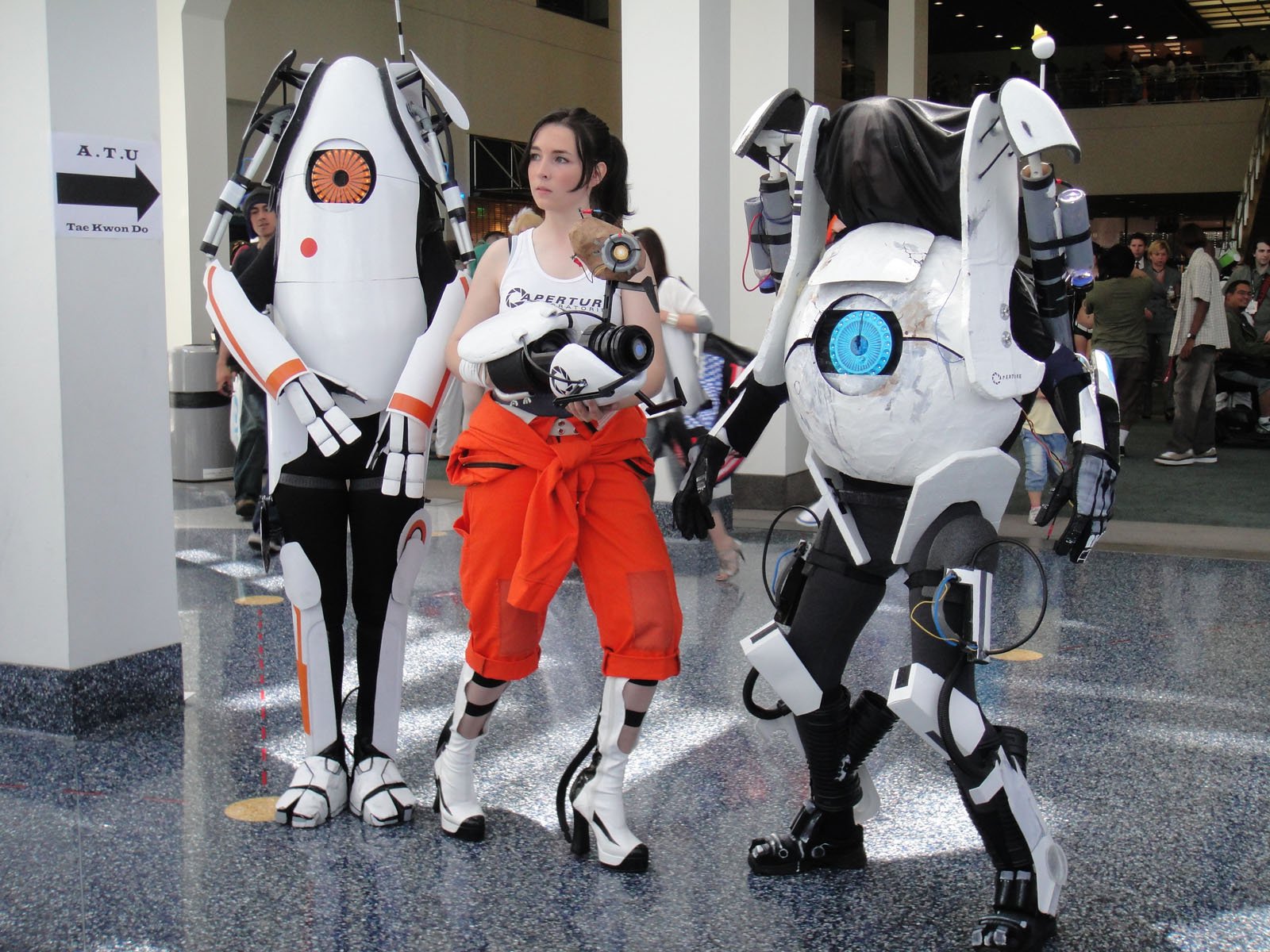 Portal 2 Chell Cosplay Just Thought I'd Post The Chell Cosplay I Made