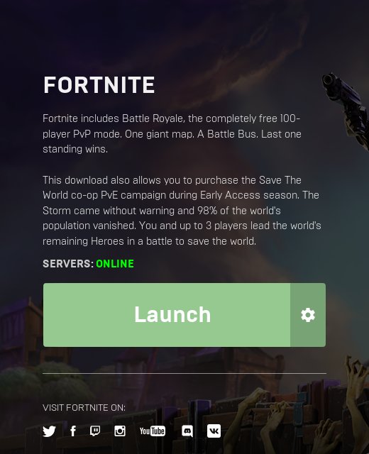 Fortnite status - Lasipixel