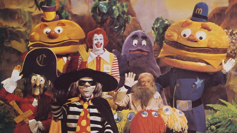 Mcdonalds Characters Costumes